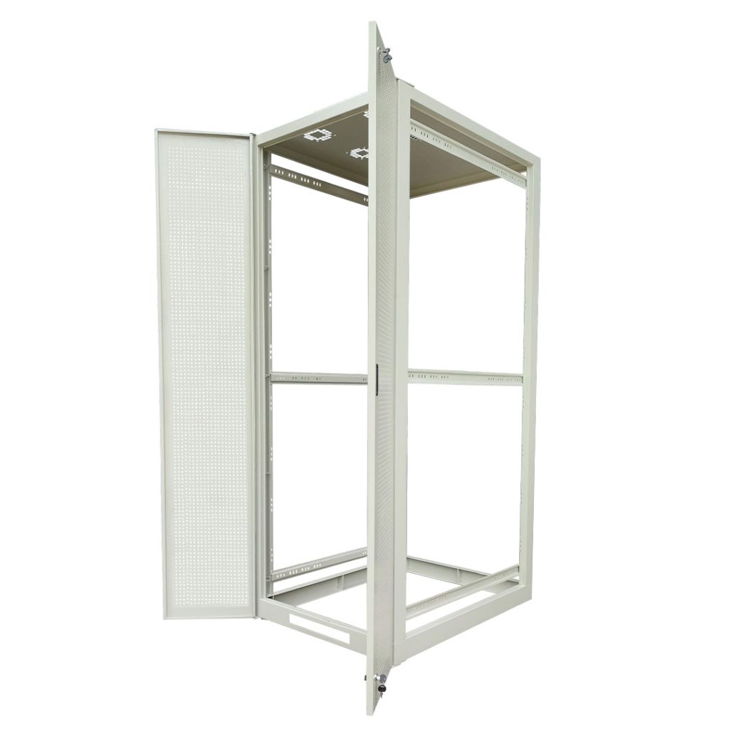Rack Piso Servidor c Porta Bi-Partida 44U - Racks Fks